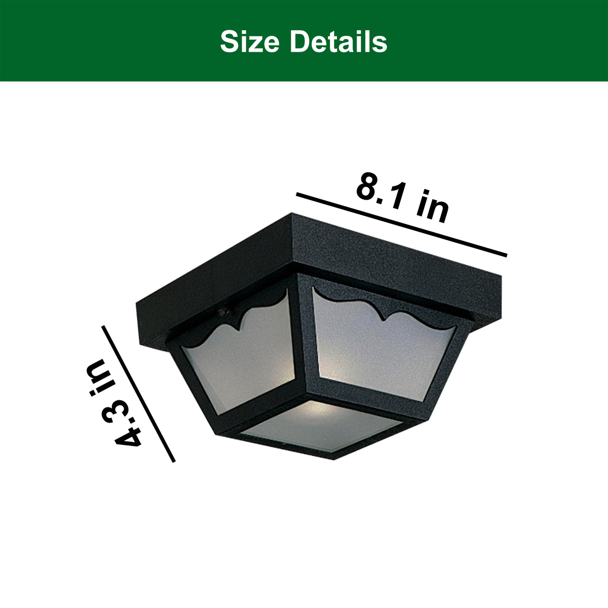 1 Light lights and fixtures black ceiling lighting polypropylene hall ...