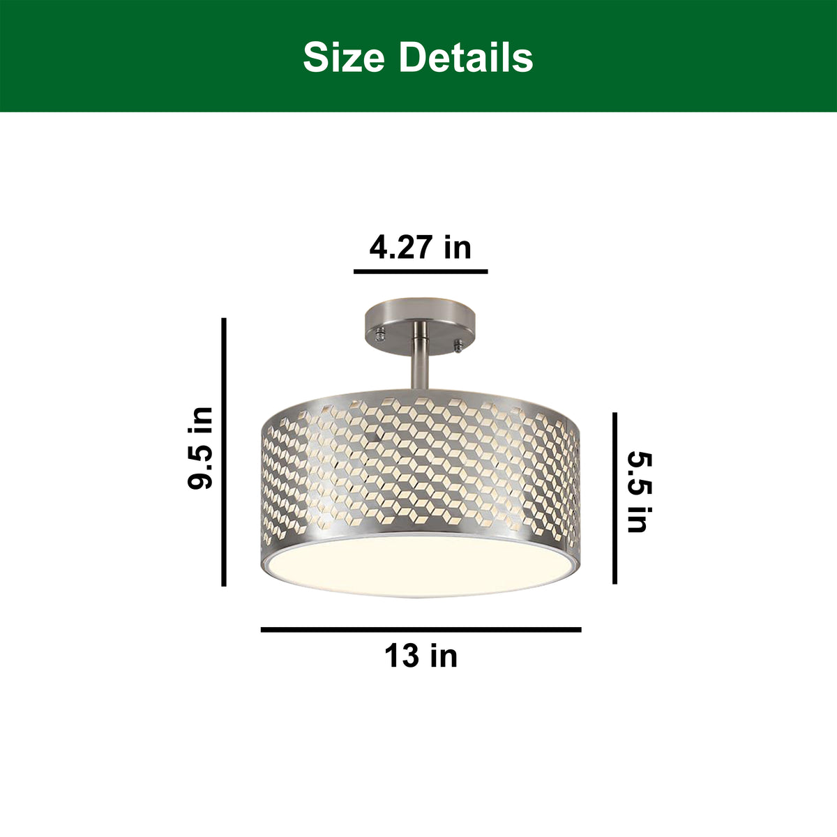 3 Bulb led light silver ceiling light metal dining light fixtures ...