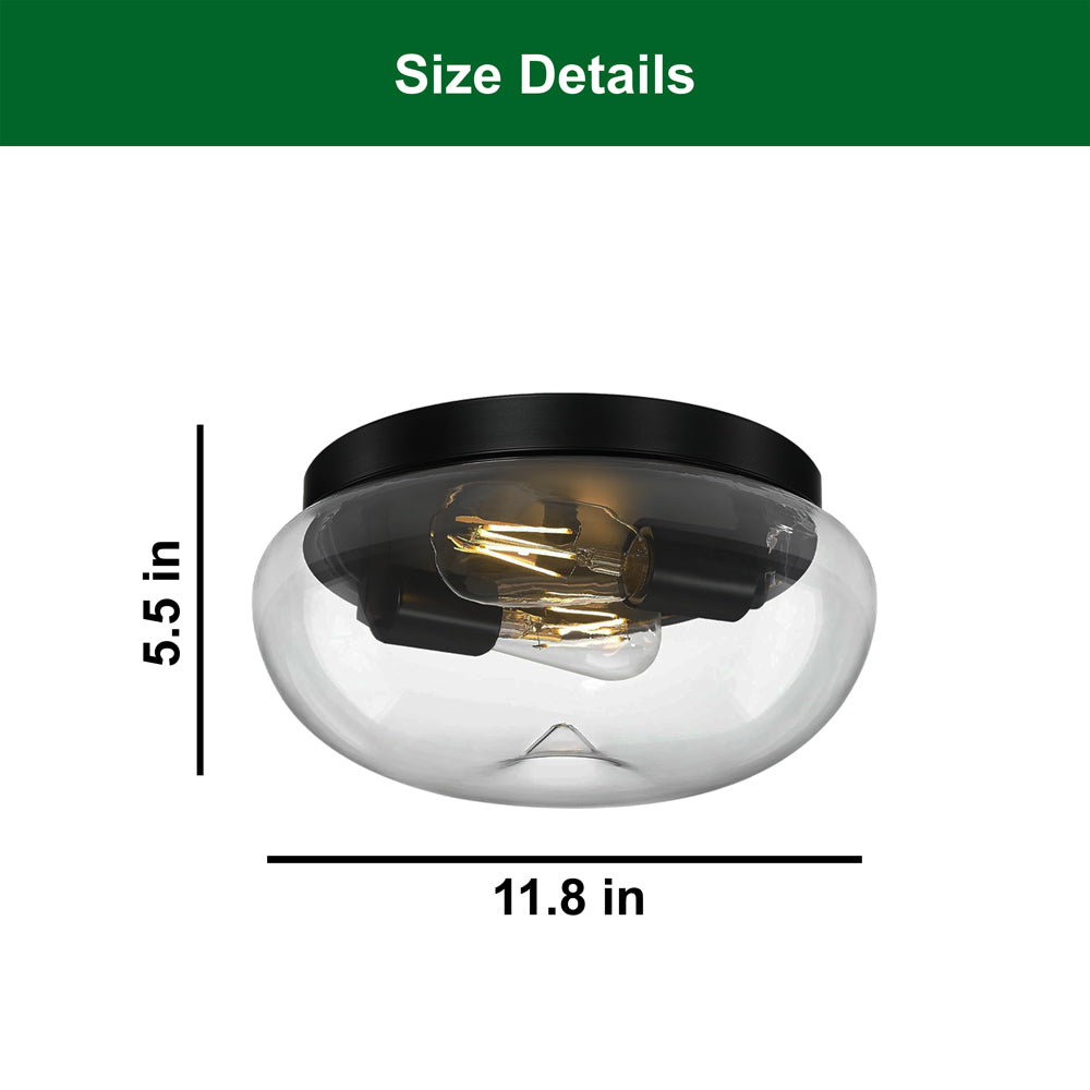 E26 base light fixtures black ceiling light glass, metal dining light ...