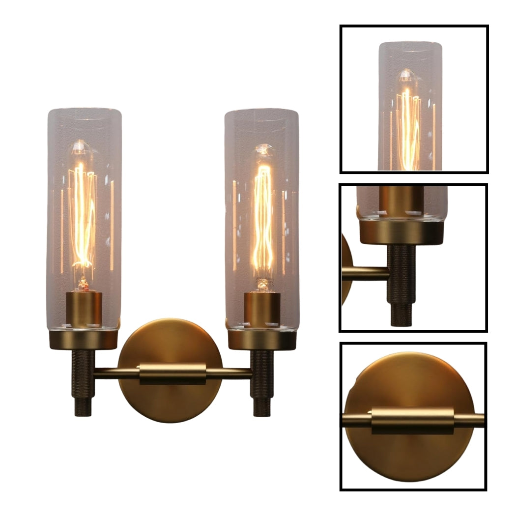 3.14”/8CM bulb light ‎antique wall sconce ‎glass, metal light fixture ...