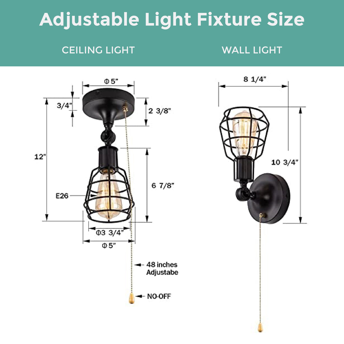 Oil Black light fixture with pull chain 1 Light pull light fixture Ind ...