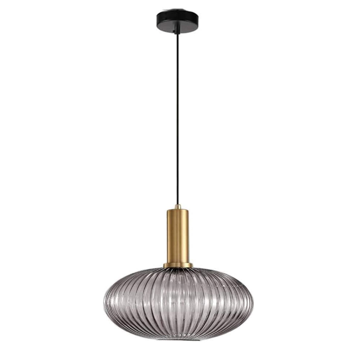 1Light gold pendant light Adjustable gray lamp shade Modern Kitchen Is ...